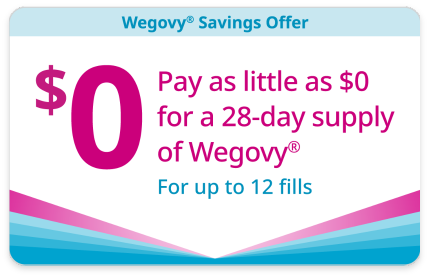Wegovy® Savings Card | Wegovy® (semaglutide) Injection 2.4 mg